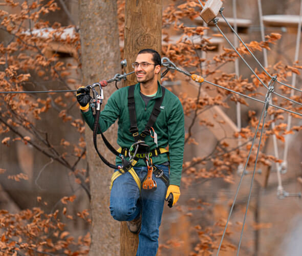 Mystic⼁TreeTrails Adventures, CT